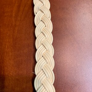 Round Reed Rattan Braid 3/4"- Twisted 3 Ply - Woven Three Strands of ...