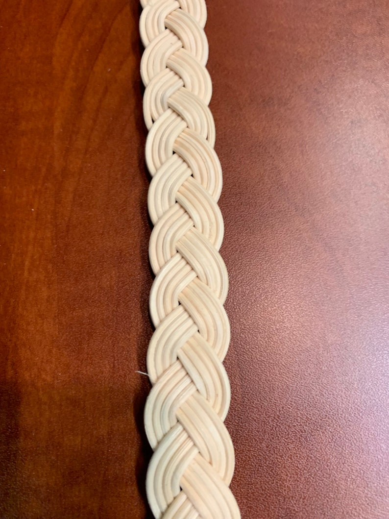 Round Reed Rattan Braid 3/4 Twisted 4 Ply Woven Four Strands of Round ...