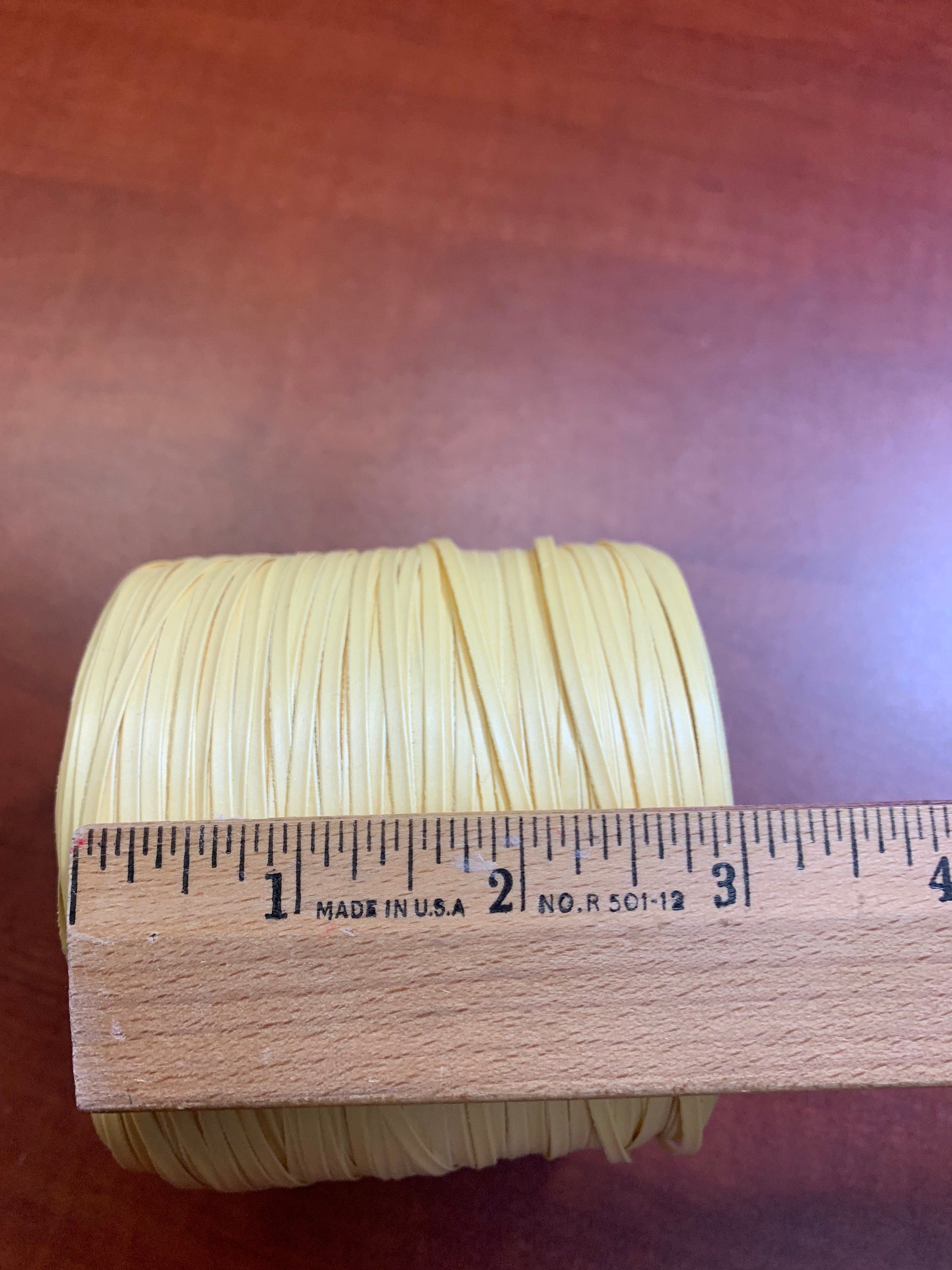 Plastic Strand Cane Fine 2.5mm & Medium 3.0mm Widths 1000 Foot Bundles ...