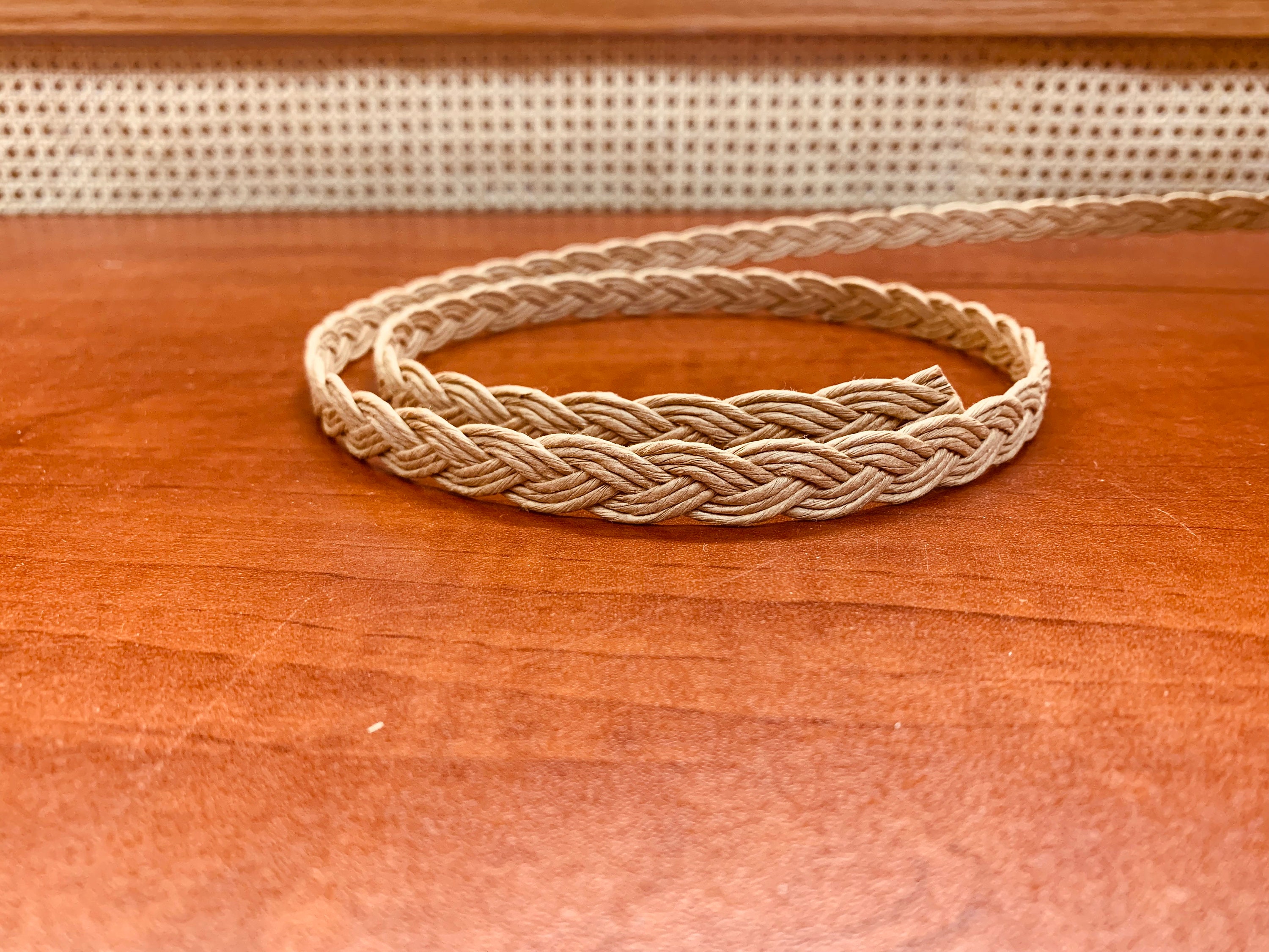 Fibre Braid 1/2 Width 3 Strands of Fibre Rush Woven - Etsy