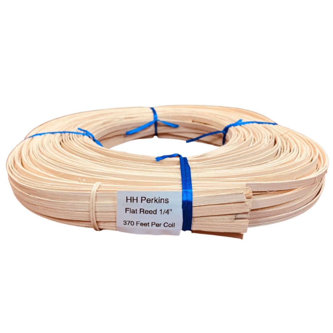 1/4 Flat Reed 370 Feet per Coil Rattan Reeds - Etsy