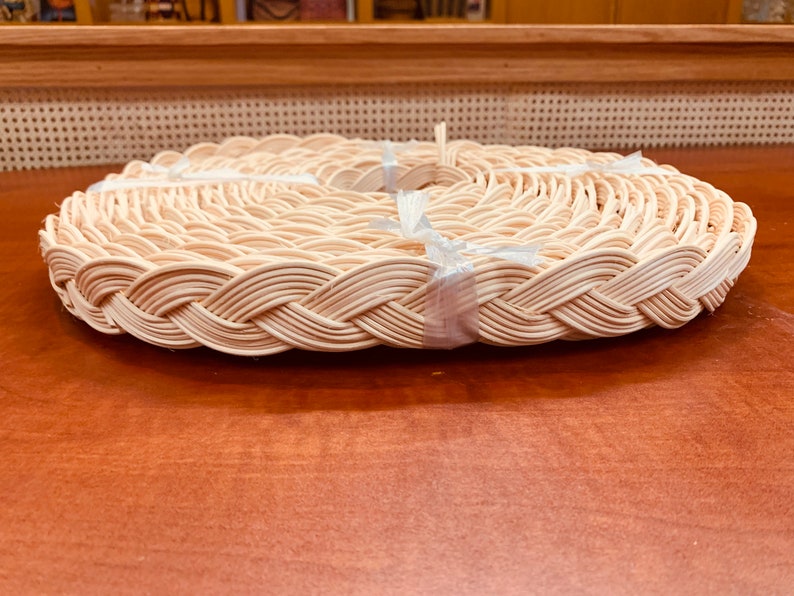 Round Reed Rattan Braid 1.5 Wide Twisted 4 Ply Woven - Etsy