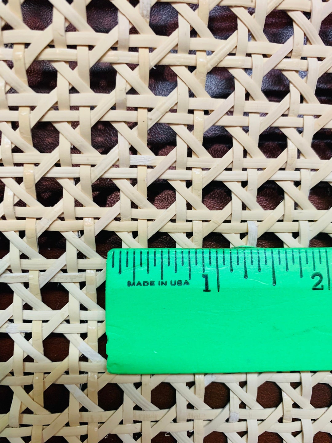 Fine 1/2" Cane Webbing 18" Width - Pressed Cane Sheet - Pre Woven ...