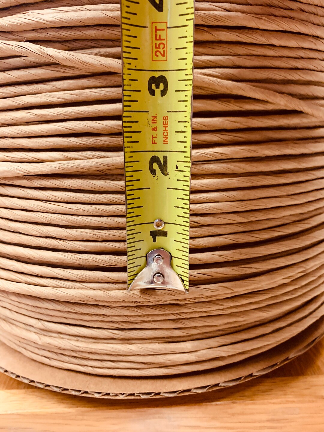 Fibre Rush 5/32" - Kraft Brown Twisted Paper - Most Popular Fiber Rush ...
