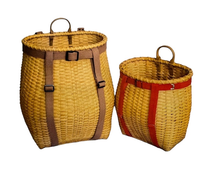 Adirondack Pack Baskets Foraging Backpack Traditional Trapper - Etsy