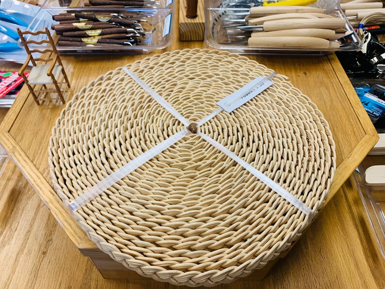 Round Reed Rattan Braid 7/8 Twisted 4 Ply Four Woven - Etsy