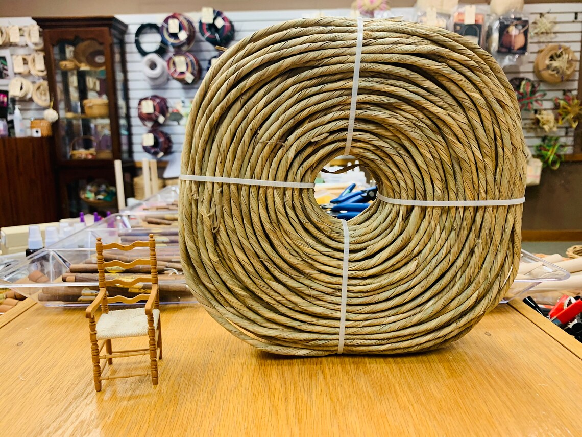 Pre Twisted Natural Rush: 6mm Seat Weaving Material - Etsy