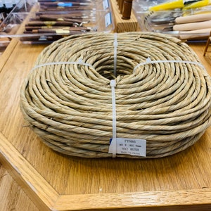 Pre Twisted Natural Rush: 6mm Seat Weaving Material - Etsy