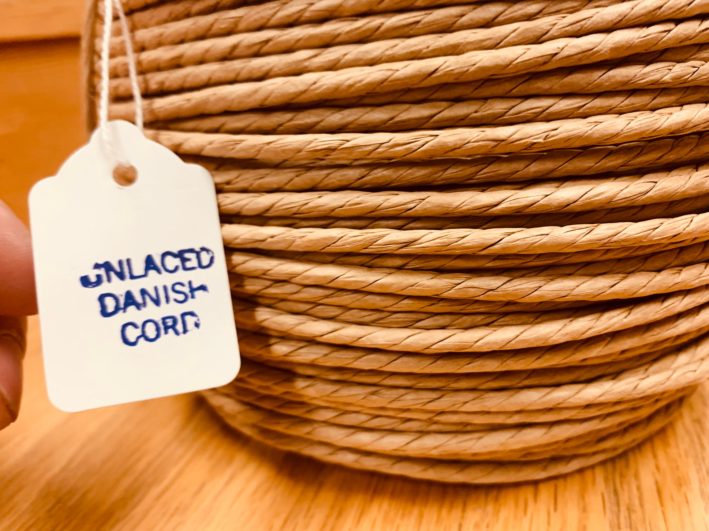 Unlaced Danish Cord: 2lb Coil, 365 FT - Seat Weaving, DIY - Etsy