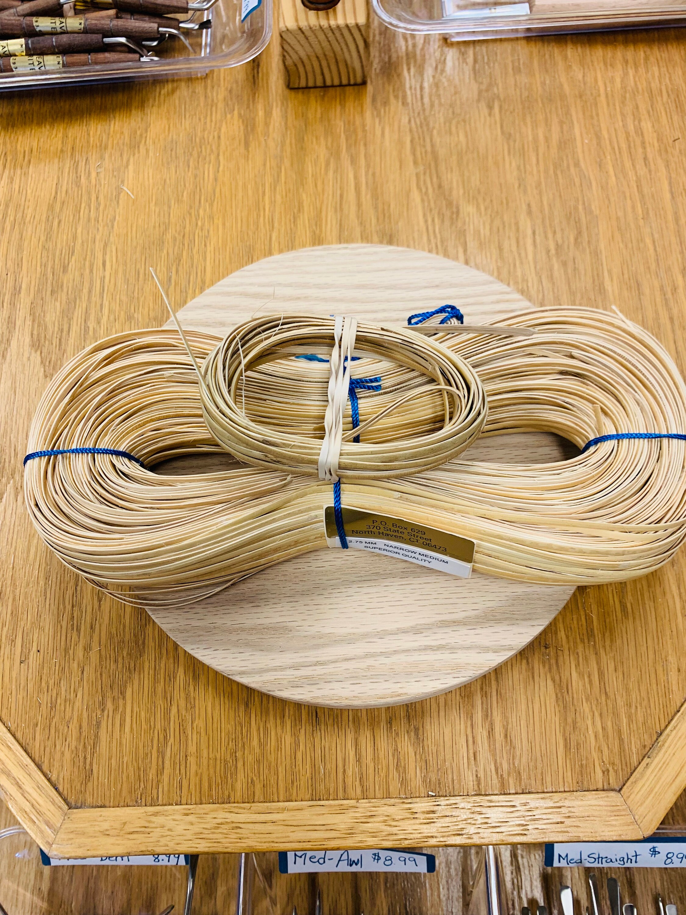 Narrow Medium Cane 500ft Bunch - 2.75mm Natural Strand Cane - Rattan ...