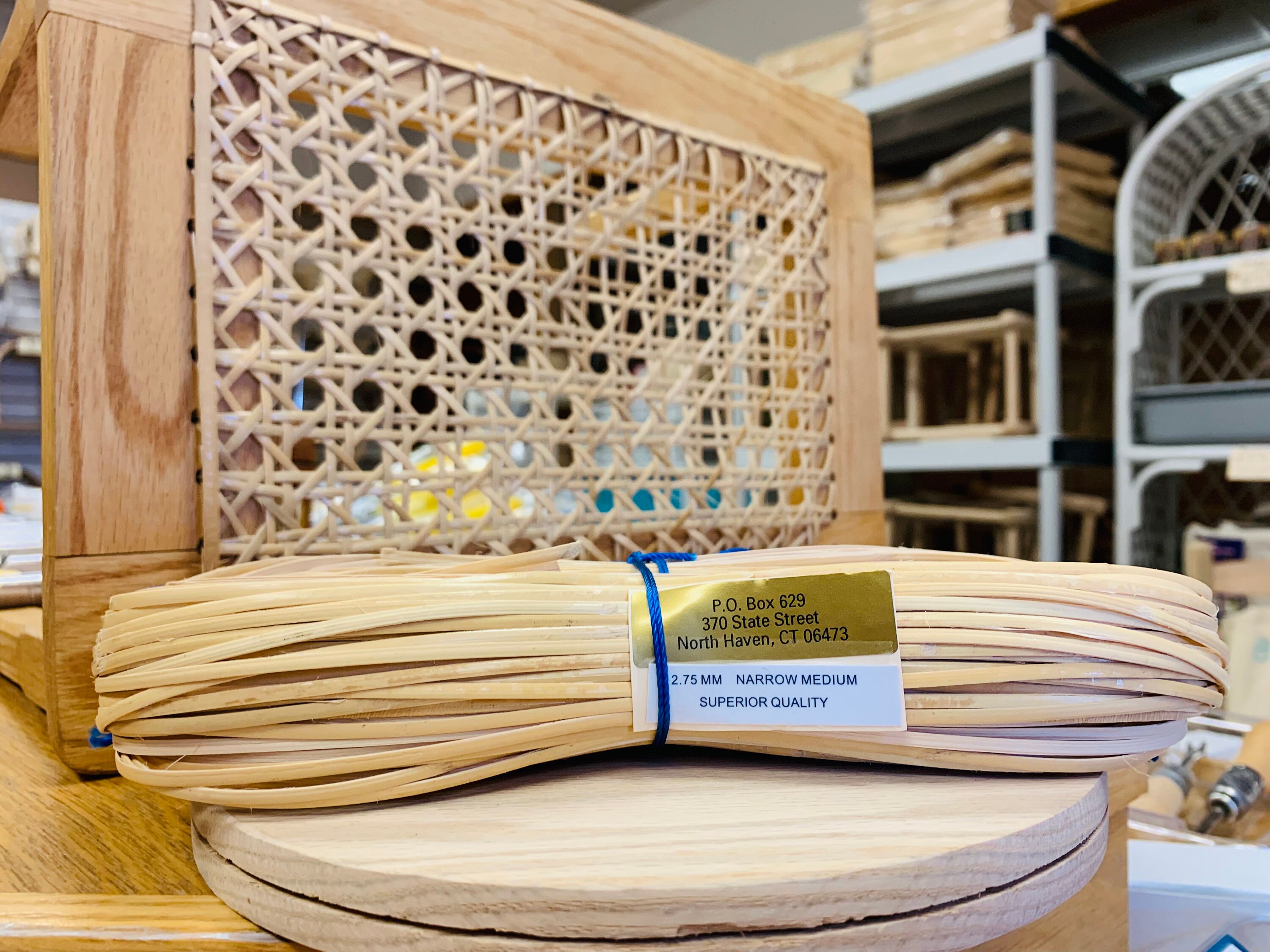 Narrow Medium Cane 500ft Bunch - 2.75mm Natural Strand Cane - Rattan ...