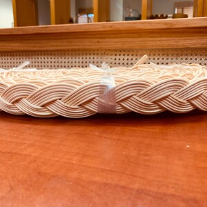 Round Reed Rattan Braid 1.5" Wide - Twisted 4 Ply Woven Strands of ...