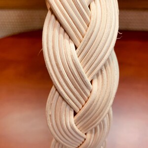 Round Reed Rattan Braid 1.5" Wide - Twisted 4 Ply Woven Strands of ...
