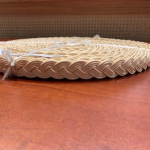 Round Reed Rattan Braid 3/4 Twisted 4 Ply Woven Four Strands of Round ...