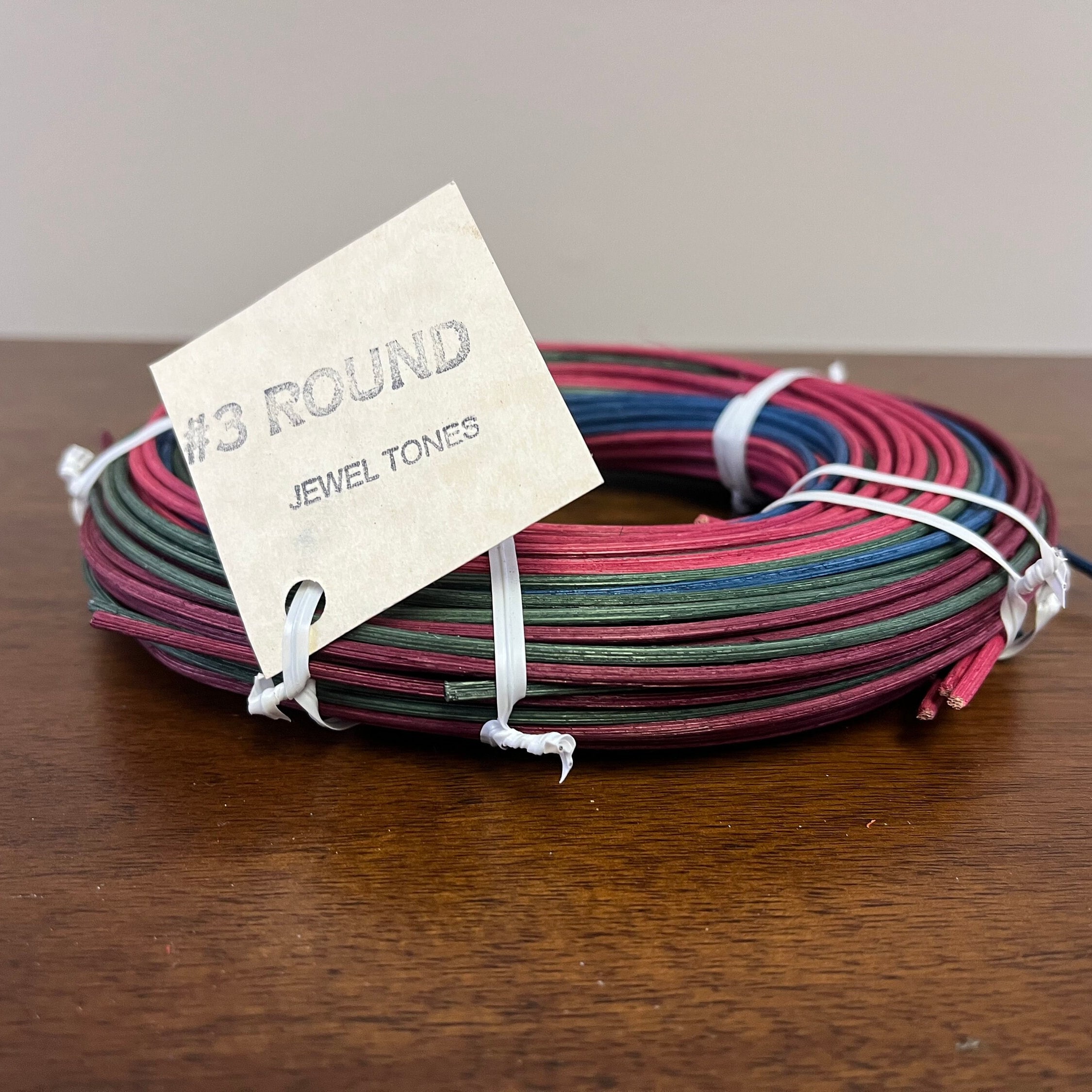 Colored Reed Jewel Tones Flat Oval 1/4 and Flat - Etsy