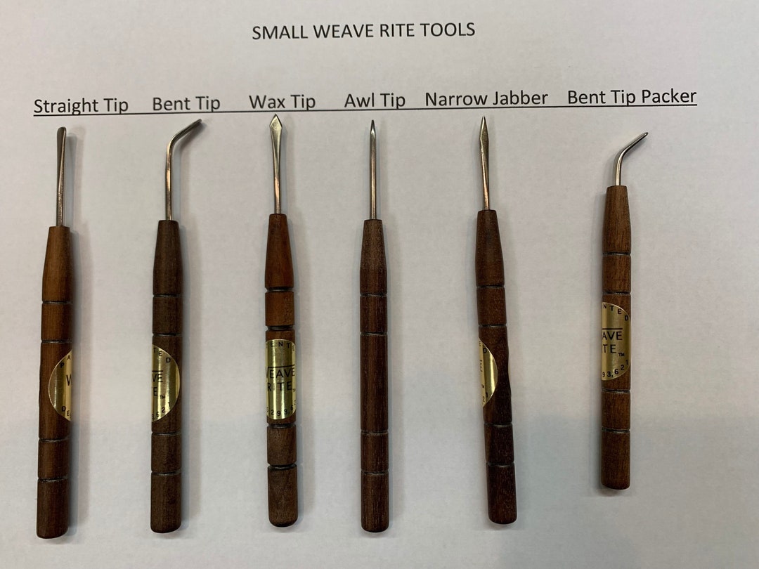 Weave Rite Basket Weaving Tool Set: 6-piece Kit - Etsy