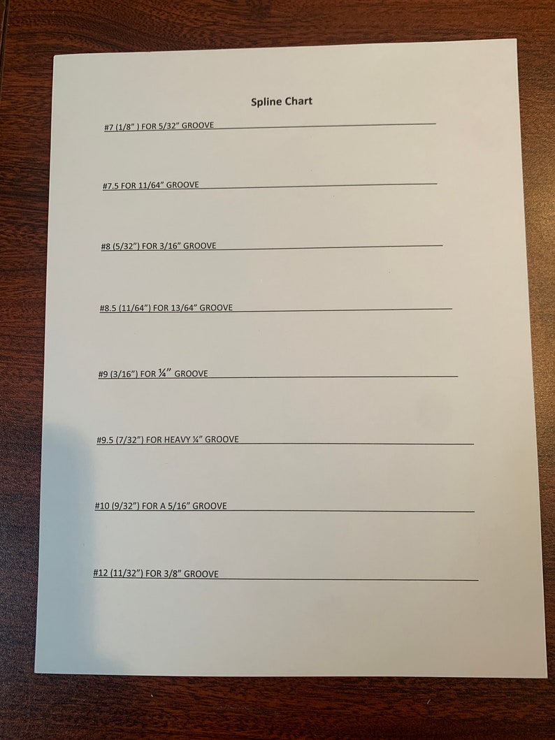 Cane Webbing & Rushing Materials Sample Chart: Reed Spline, Shaker Tape ...