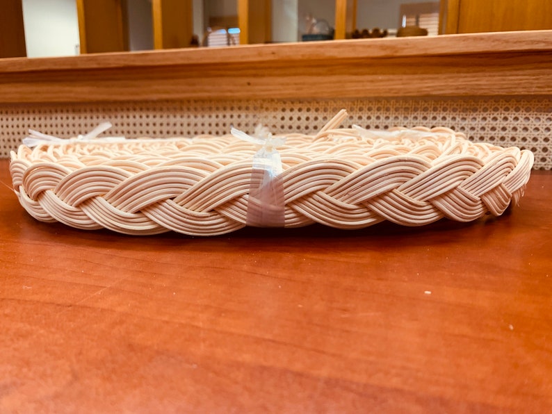 Round Reed Rattan Braid 1.5 Wide Twisted 4 Ply Woven - Etsy