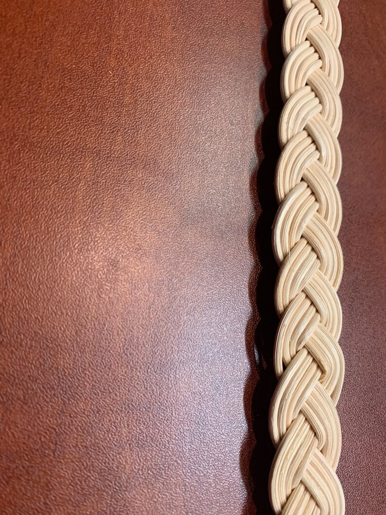 Round Reed Rattan Braid 3/4 Twisted 4 Ply Woven Four Strands of Round ...