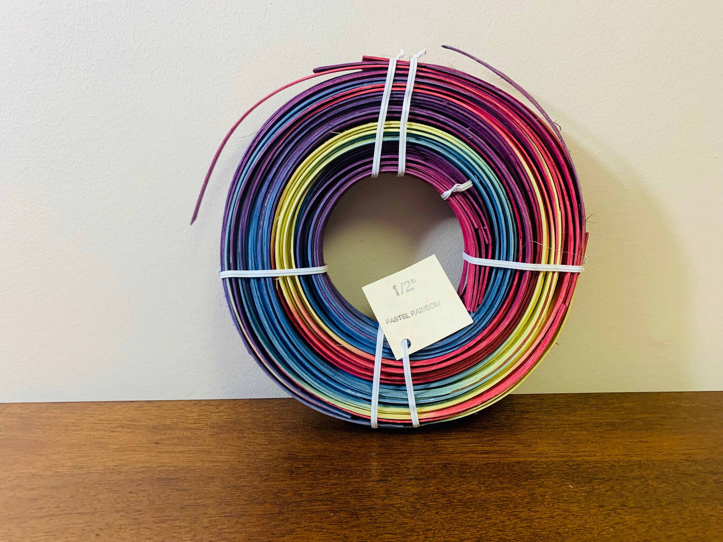 Space Dyed Basket Reed: Country Garden & Pastel Rainbow, DIY Craft ...