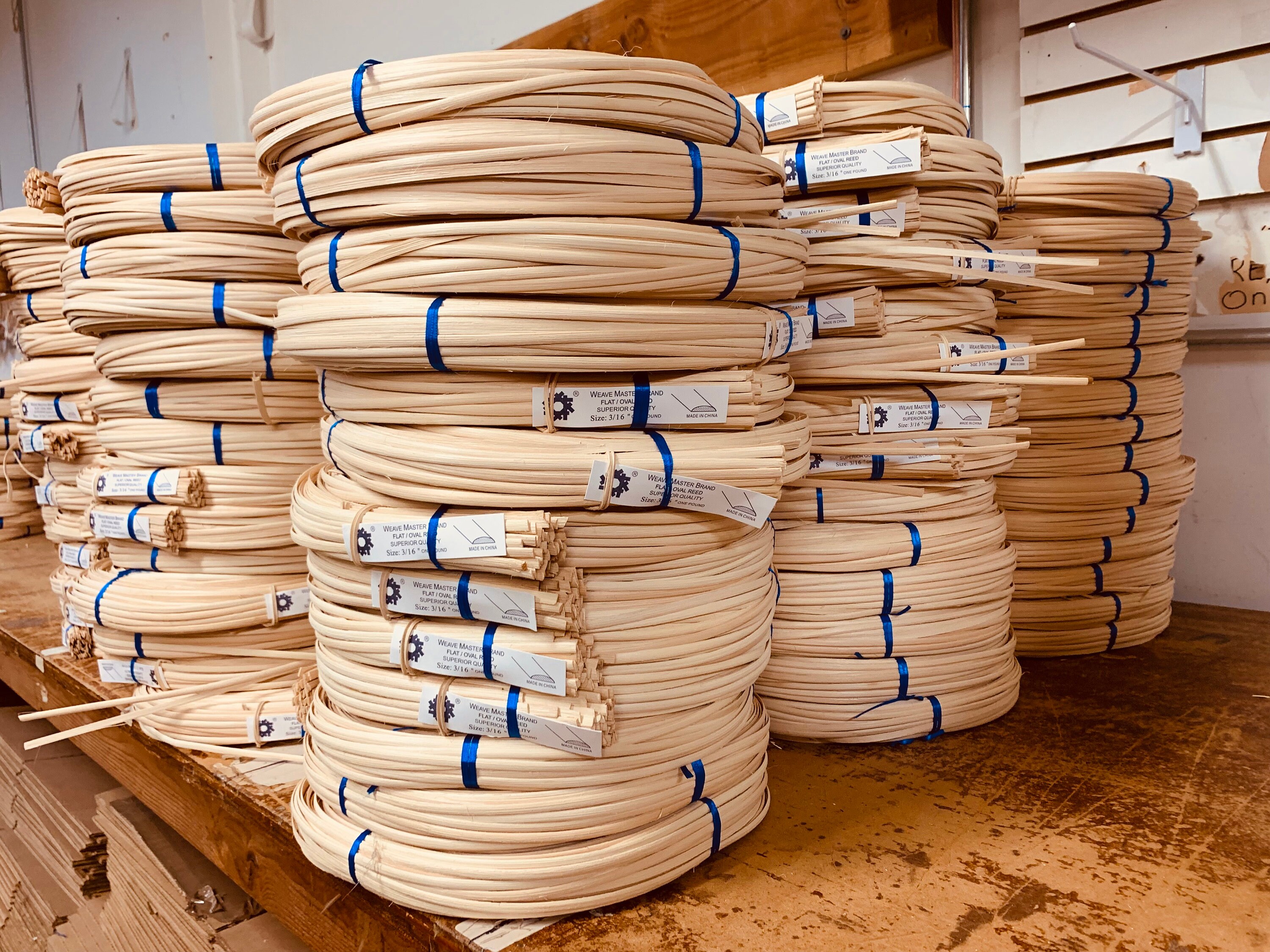 3/16 Inch Flat Oval Reed About 300 Feet of Rattan Reeds - Etsy