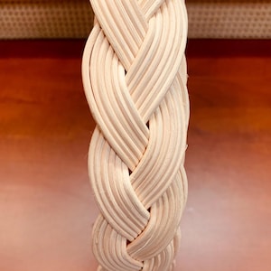 Round Reed Rattan Braid 1.5" Wide - Twisted 4 Ply Woven Strands of ...