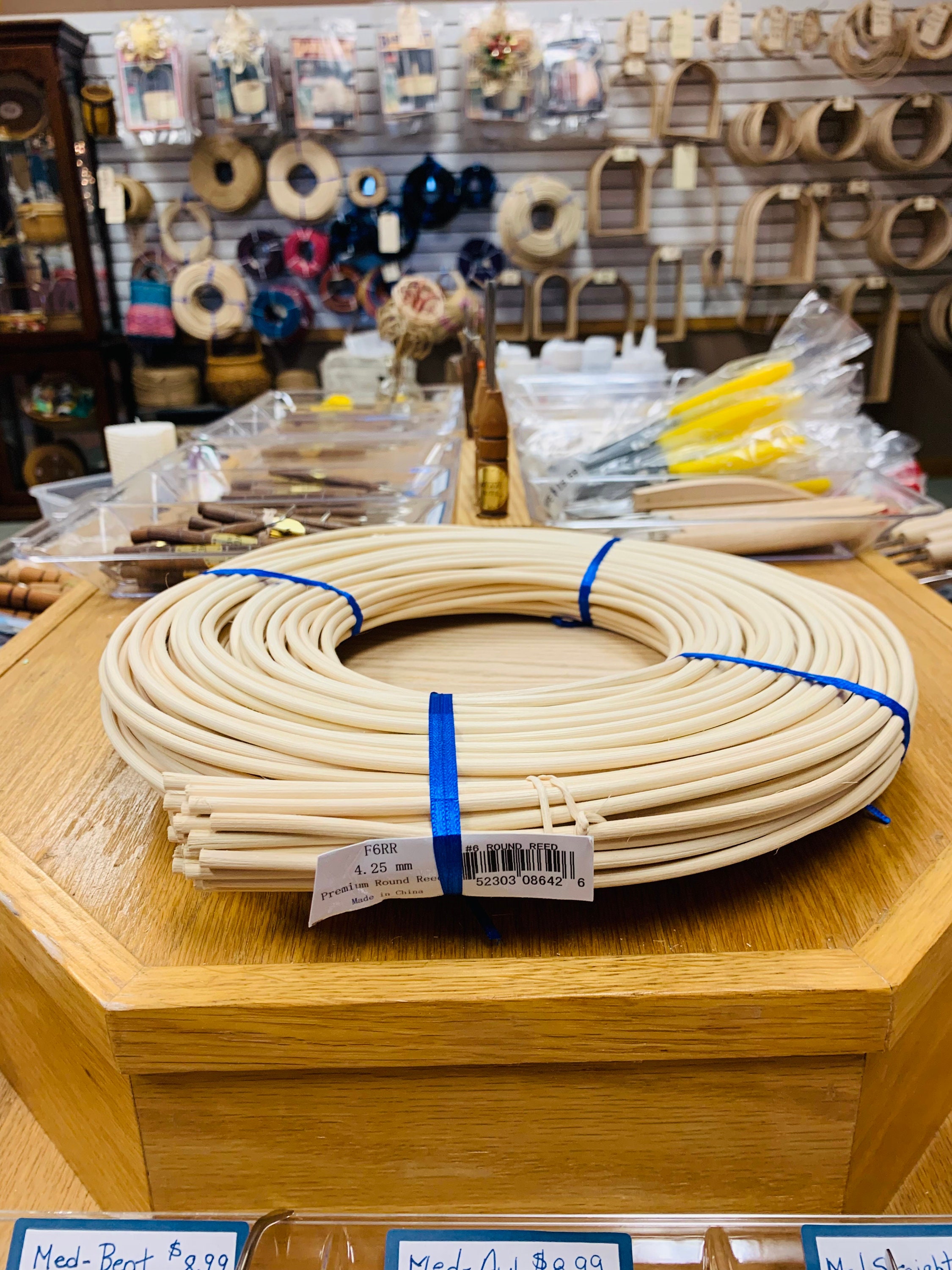 Round Reed 6 Wicker Rattan Reed Coil for Chair Repairs - Etsy