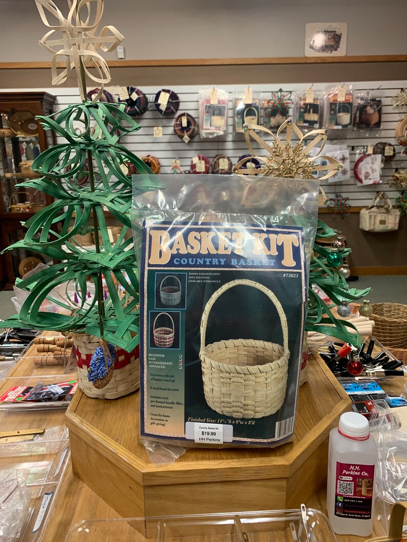 Basket Weaving Kit All Directions and Materials Included Country Basket ...