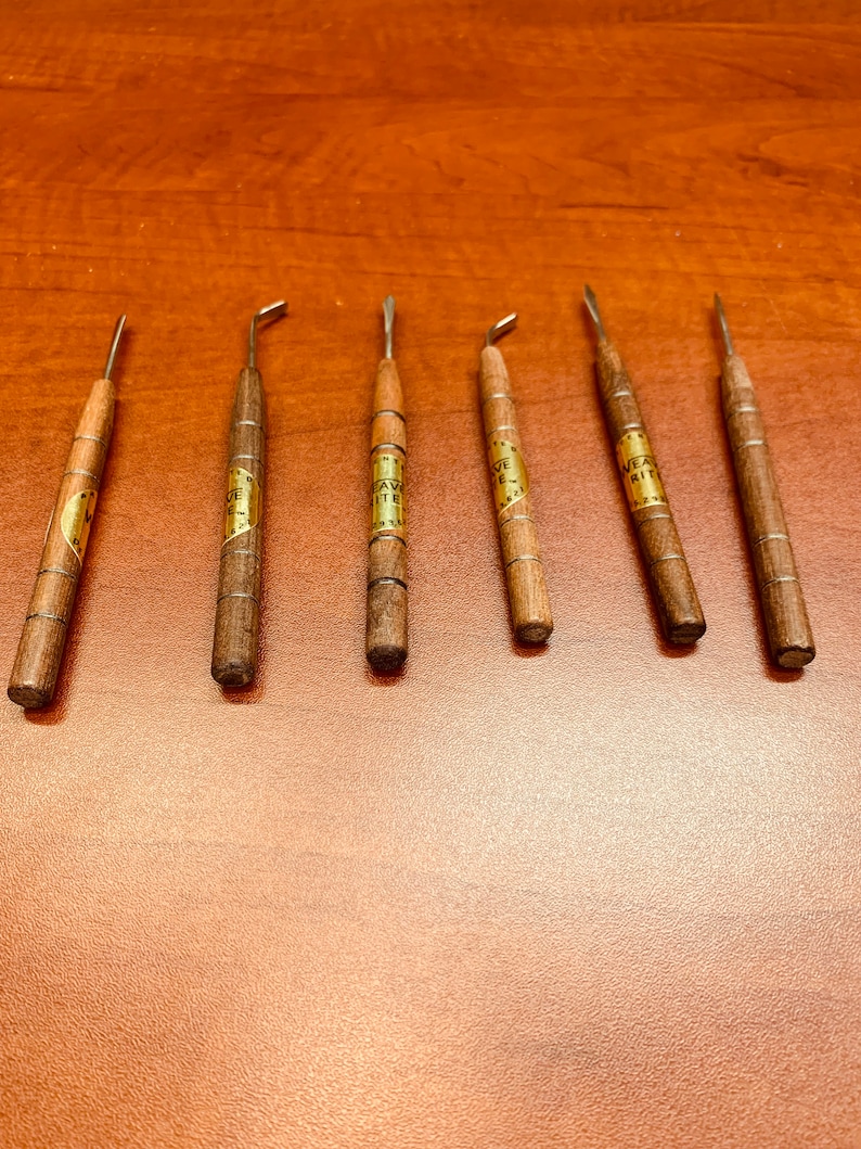 Small Weave Rite Basket Weaving Tool Set 6 Piece Kit for - Etsy