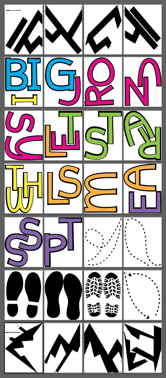 Bright Theme Printable Bulletin Board/classroom Door Display Kit ...