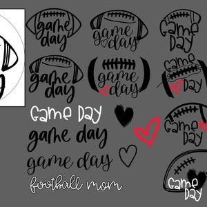 Game Day Football Svg Front Door Sign Svg Football Sign Svg - Etsy