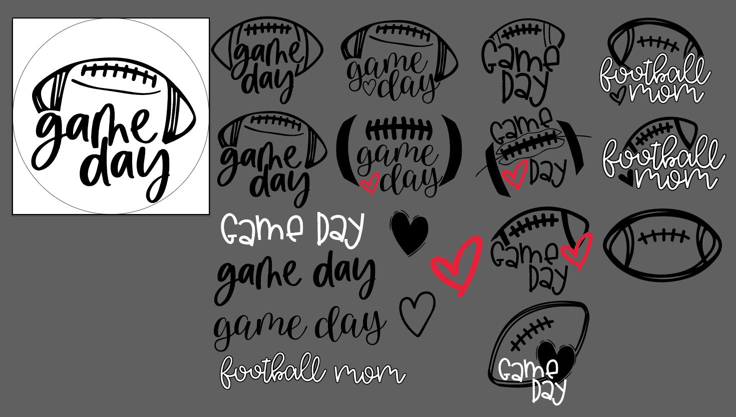 Game Day Football Svg, Front Door Sign Svg, Football Sign Svg, Team Svg ...