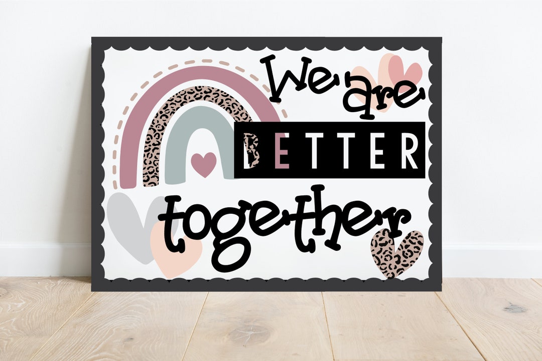 Leopard Theme Printable Bulletin Board/classroom Door Display Kit ...