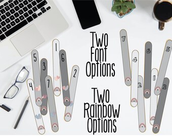 Popsicle Stick Labels - Etsy