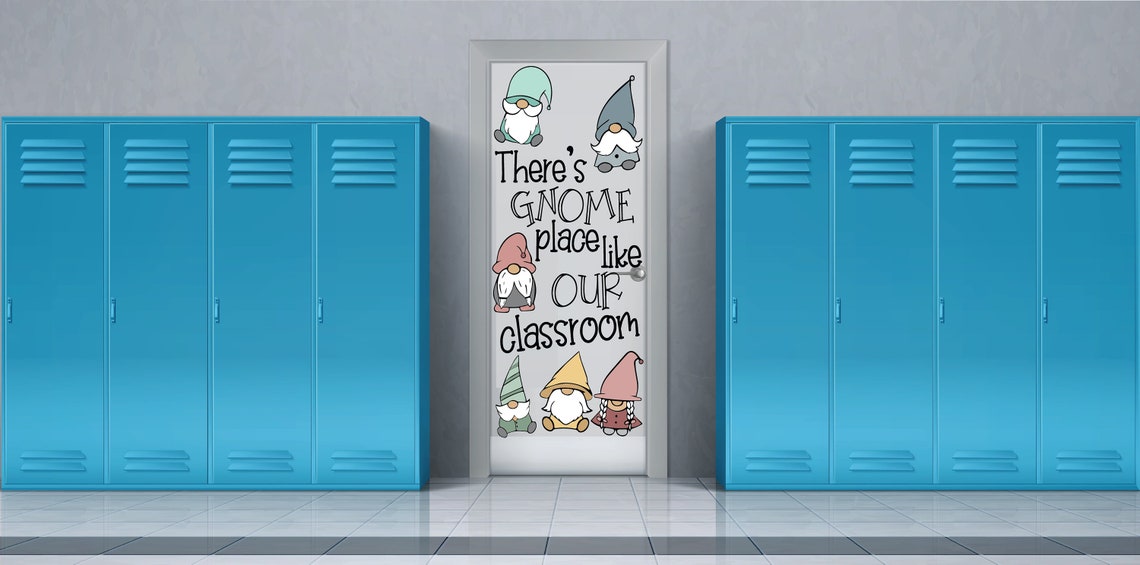 Gnome Place Printable Bulletin Board/classroom Door Display Kit ...