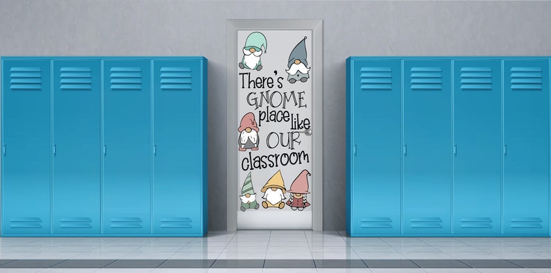 Gnome Place Printable Bulletin Board/classroom Door Display - Etsy