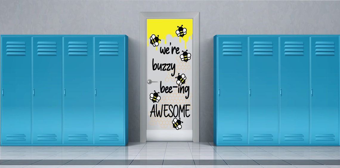 Bee Theme Printable/svg Bulletin Board/classroom Door Display - Etsy