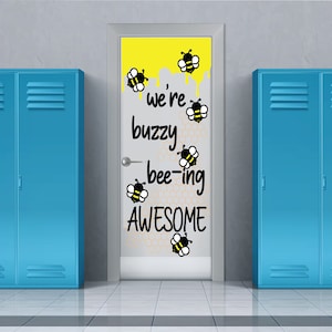 Bee Theme Printable/svg Bulletin Board/classroom Door Display Kit ...