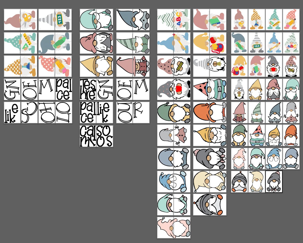 Gnome Place Printable Bulletin Board/classroom Door Display - Etsy