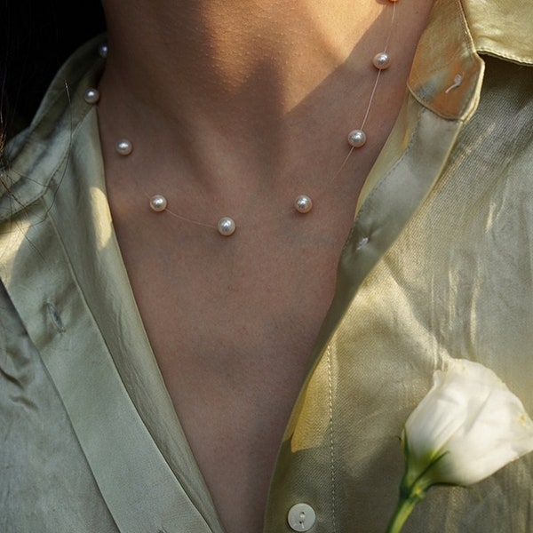 Pearl Choker - Etsy