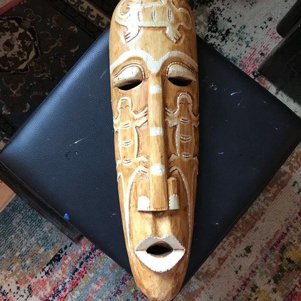 Tiki Mask - Etsy