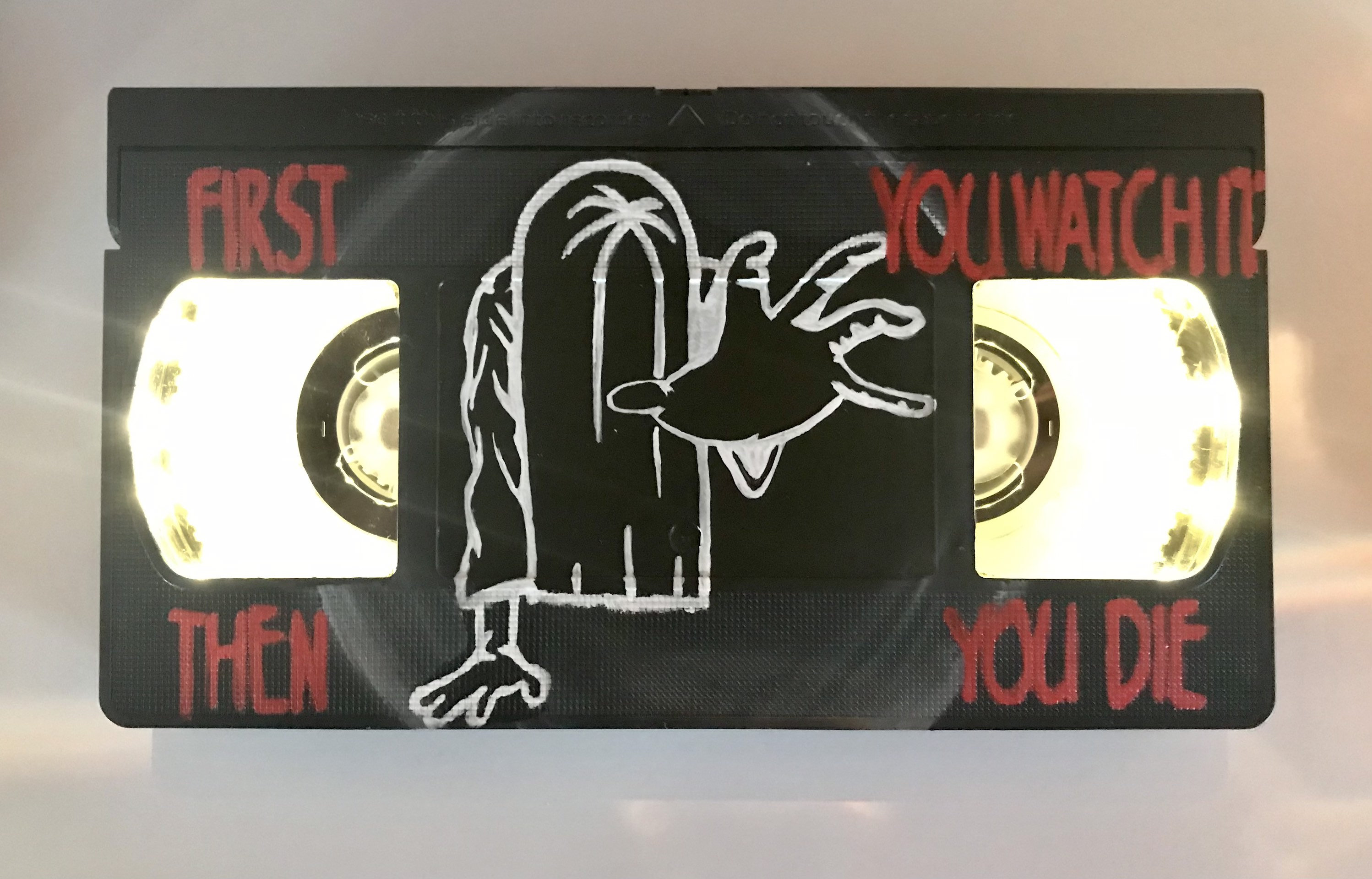 The Ring VHS Light - Etsy