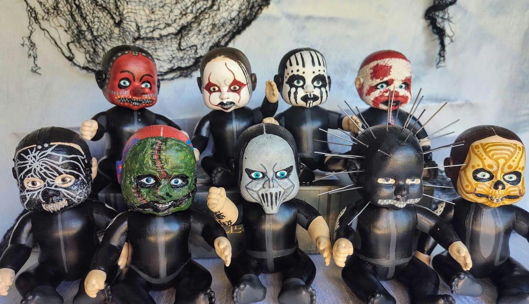 Slipknot Vol. 3 Miniature Dolls Set - Etsy UK