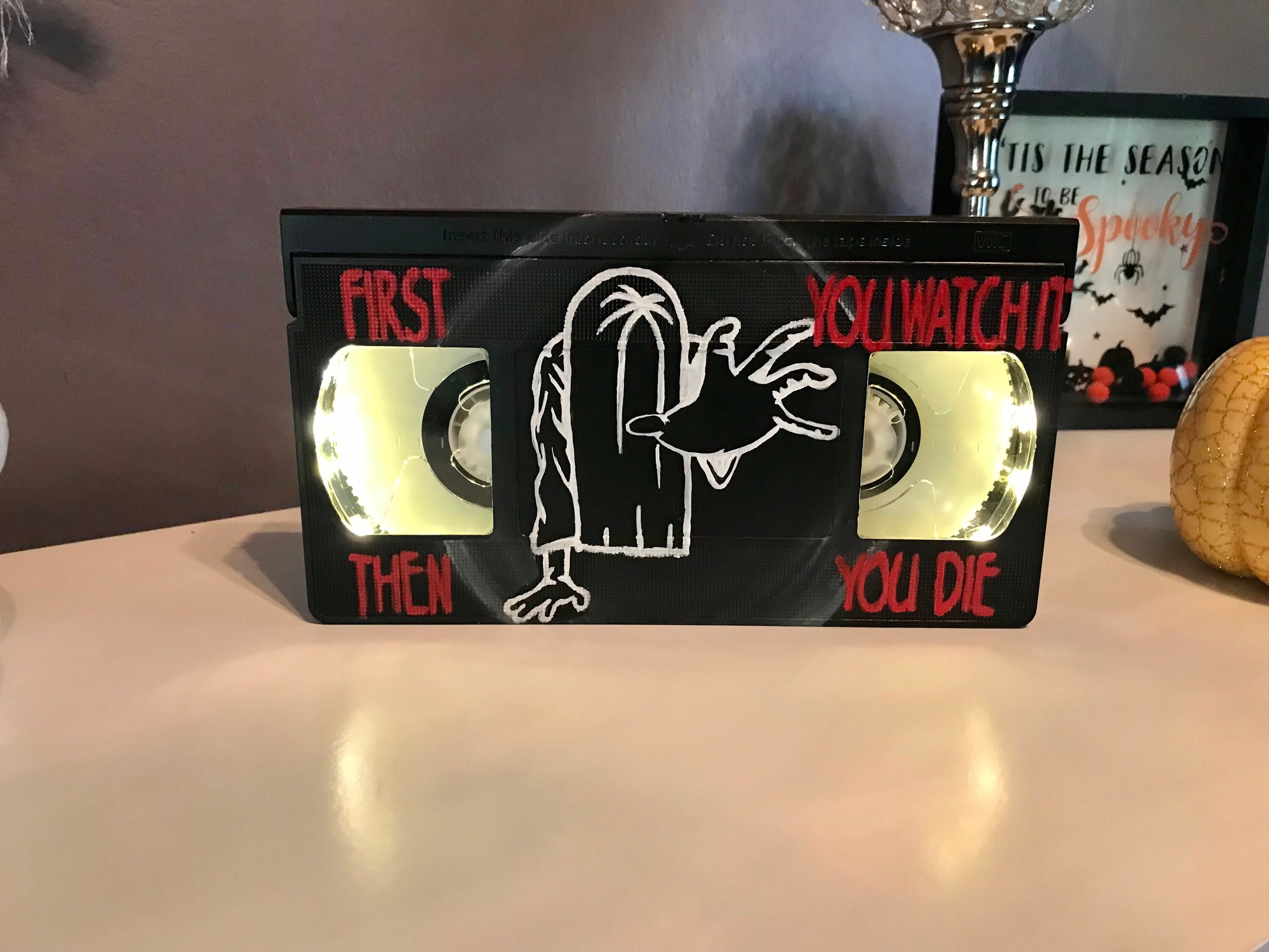 The Ring VHS Light - Etsy