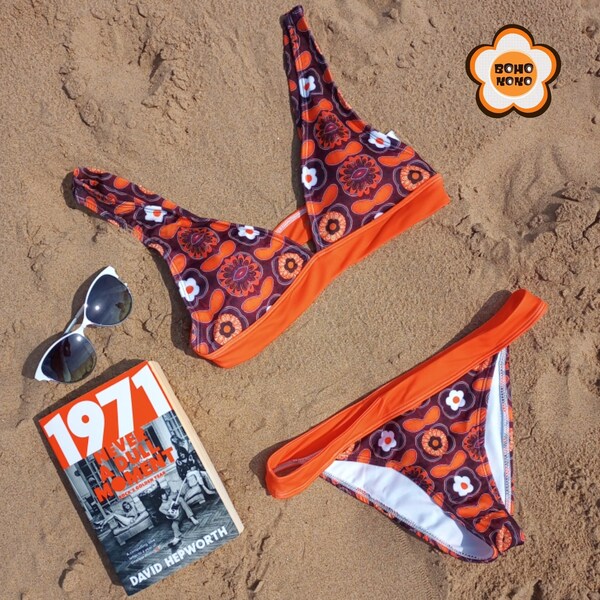 Bikini Retro 70s - Etsy