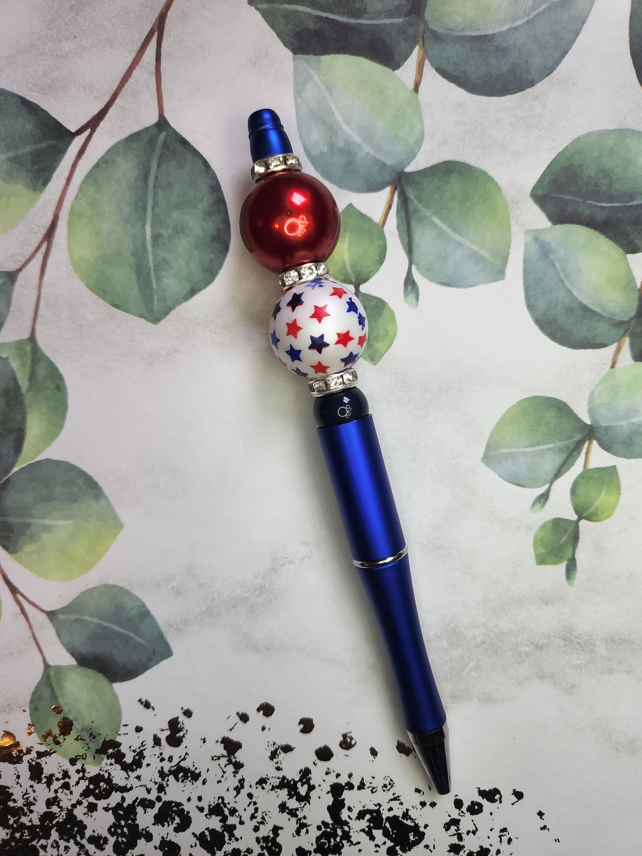 Red, White, and Blue Ballpoint Pen - Etsy