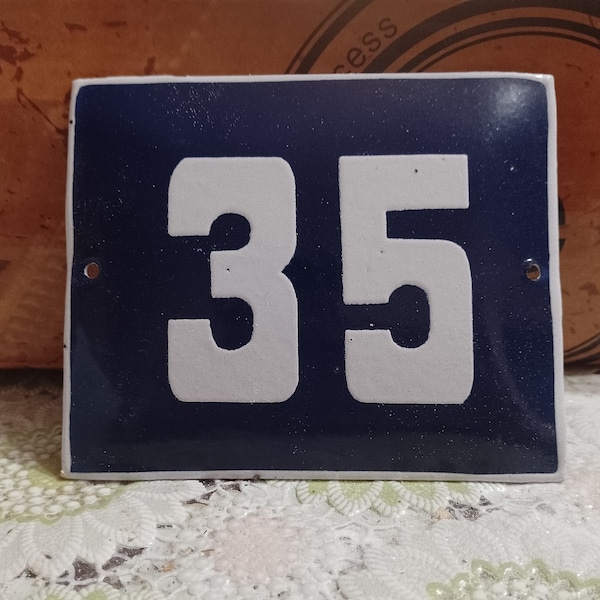House Number Plaque - Etsy