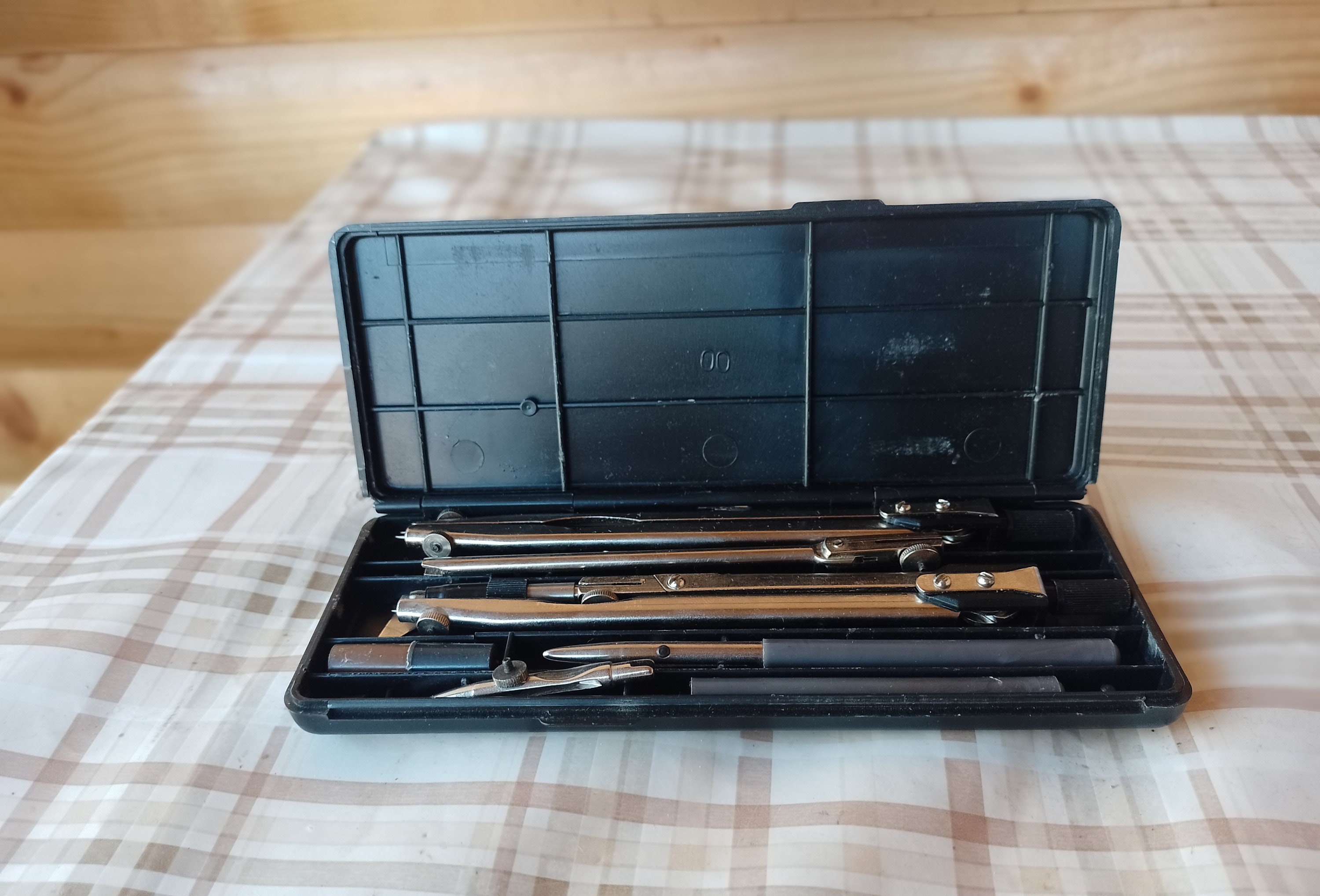 Vintage Russian Drawing Tools, Drawing Tool Set, USSR Drawing Set in ...