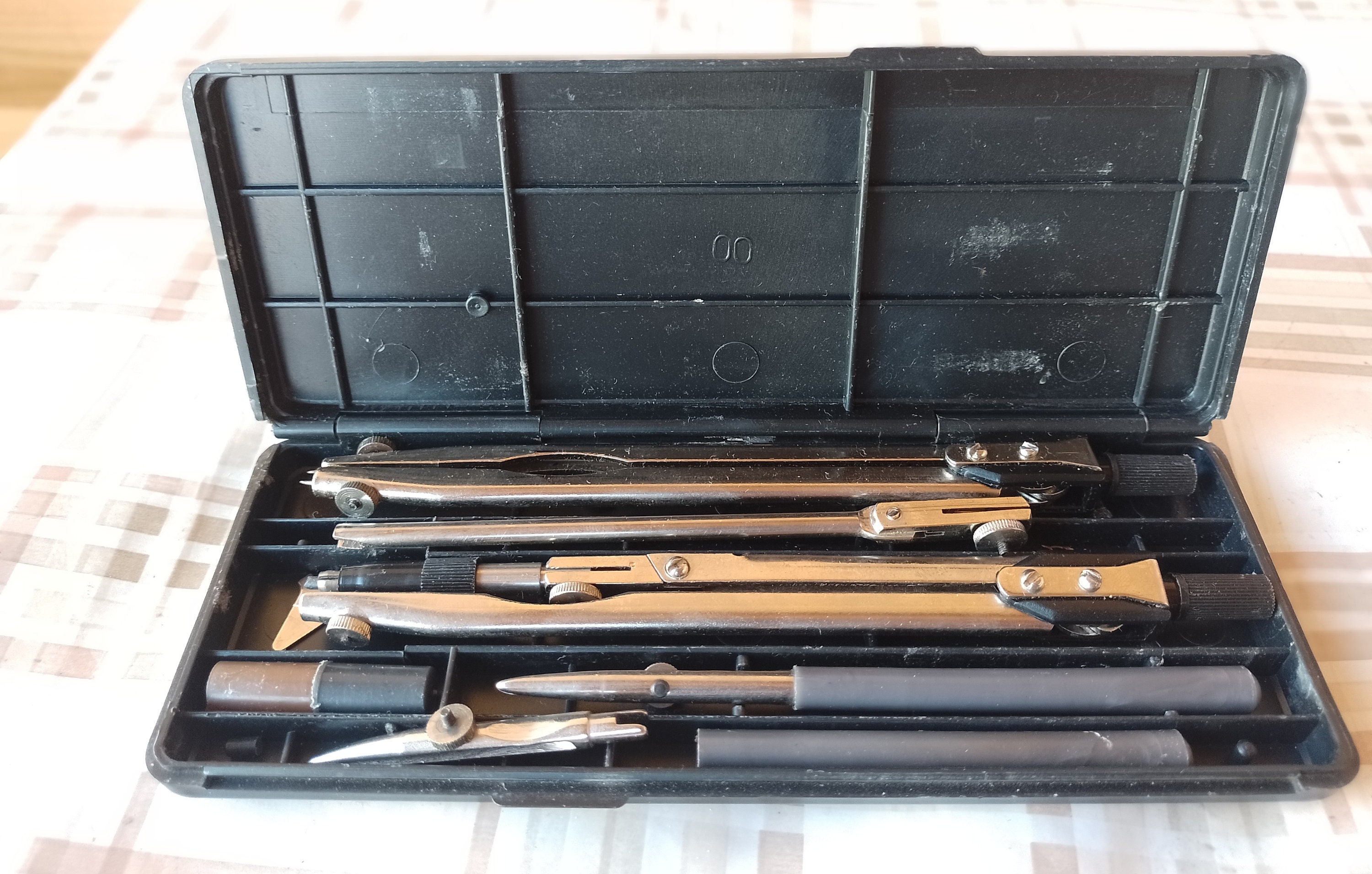 Vintage Russian Drawing Tools, Drawing Tool Set, USSR Drawing Set in ...