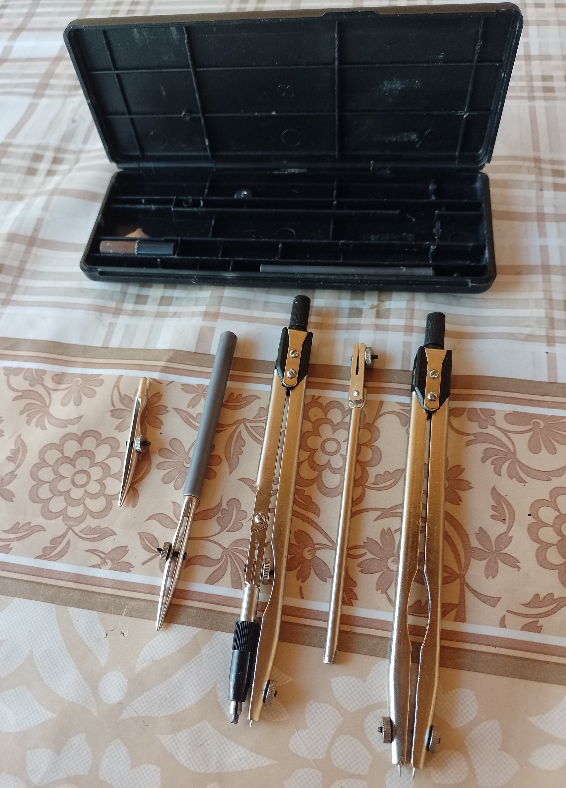 Vintage Russian Drawing Tools, Drawing Tool Set, USSR Drawing Set in ...